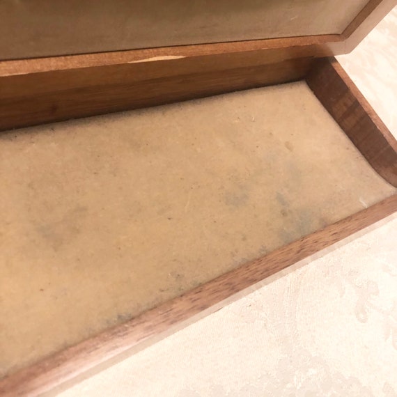 Mens Countertop Vanity Valet Tray Wood Bathroom Decor… - Gem