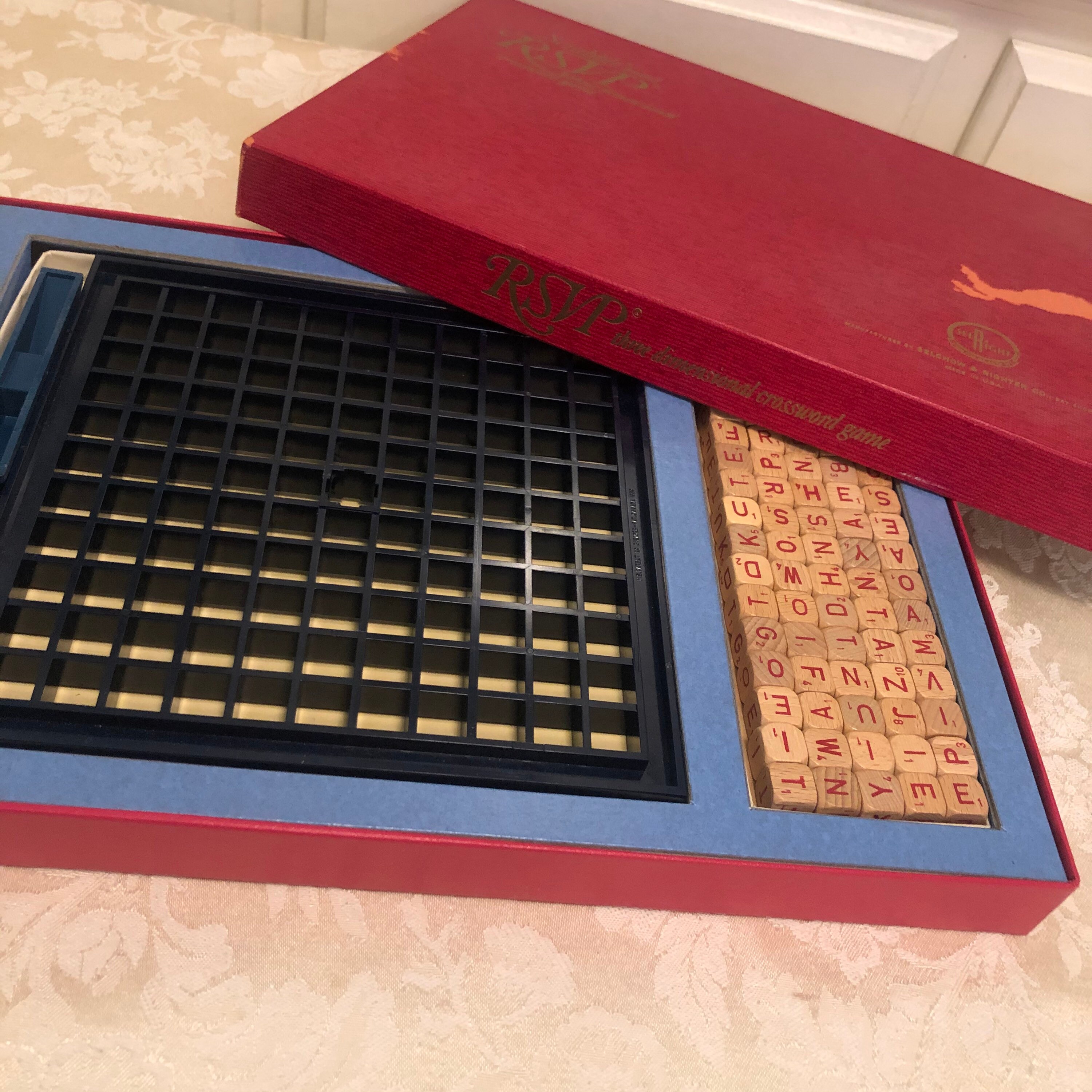 70s Scrabble Crossword Cubes Game Set Complete Vintage Cube | Etsy