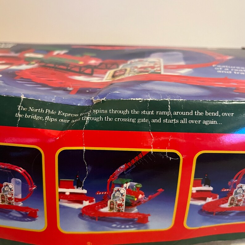 Vintage the North Pole Express Christmas Train Christmas Train - Etsy
