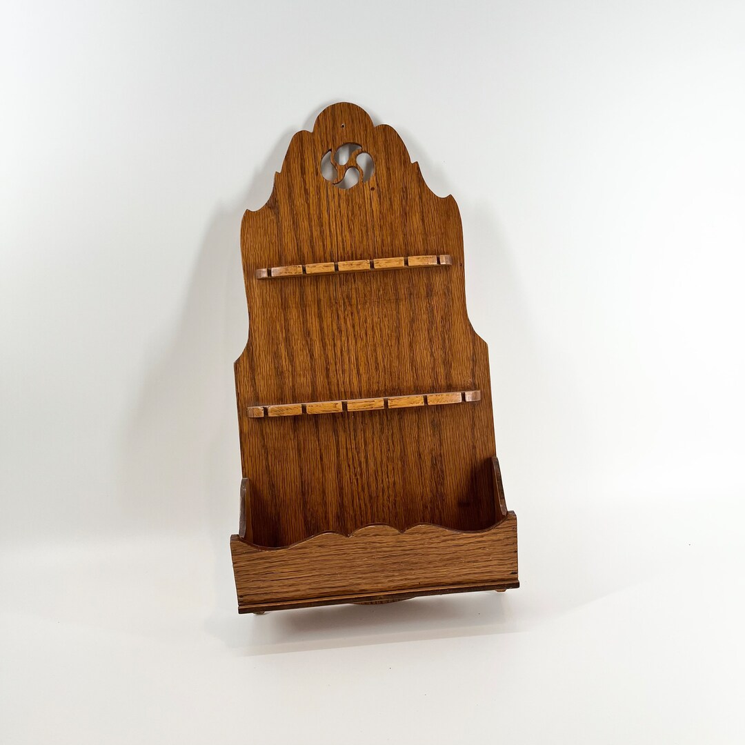 Wood Spoon Collection Shelf Display Unique Display Holds 12 Spoons ...