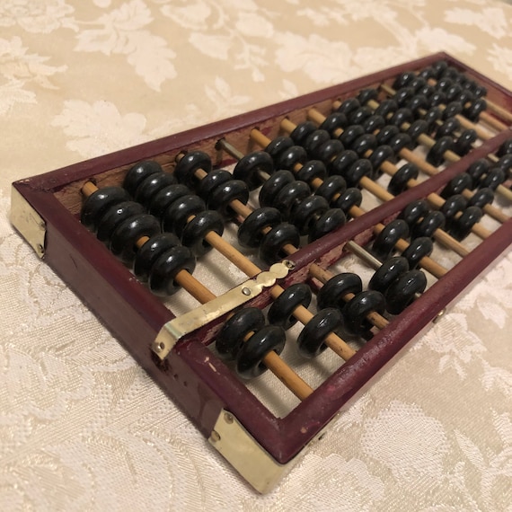 Vintage Wooden Abacus Counting Frame Kids Learning Vinatge - Etsy