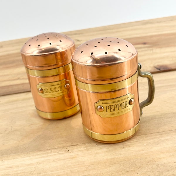 Brass Salt Shaker - Etsy