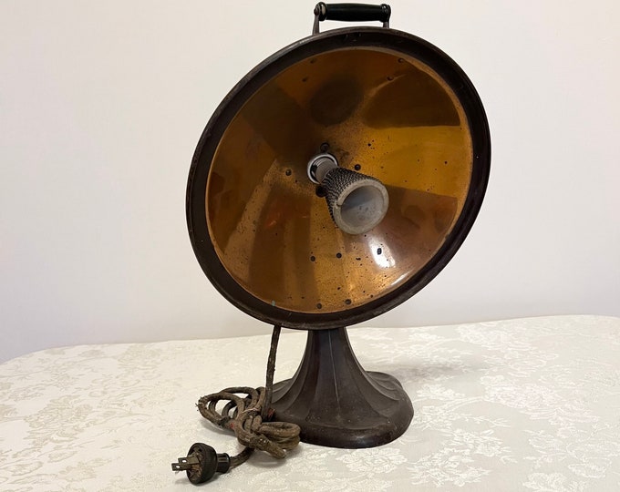 1917 Antique Copper and Cast Iron Heater Hot Hound 116A30 V. 110 ...