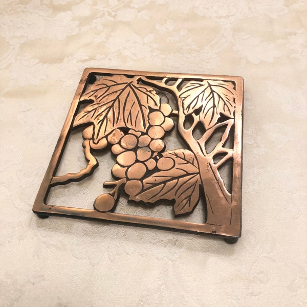 Copper Trivet - Etsy
