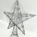 Wire Tree Topper Star Thin Wire With Star Inlay Bold but Delicate Tree ...