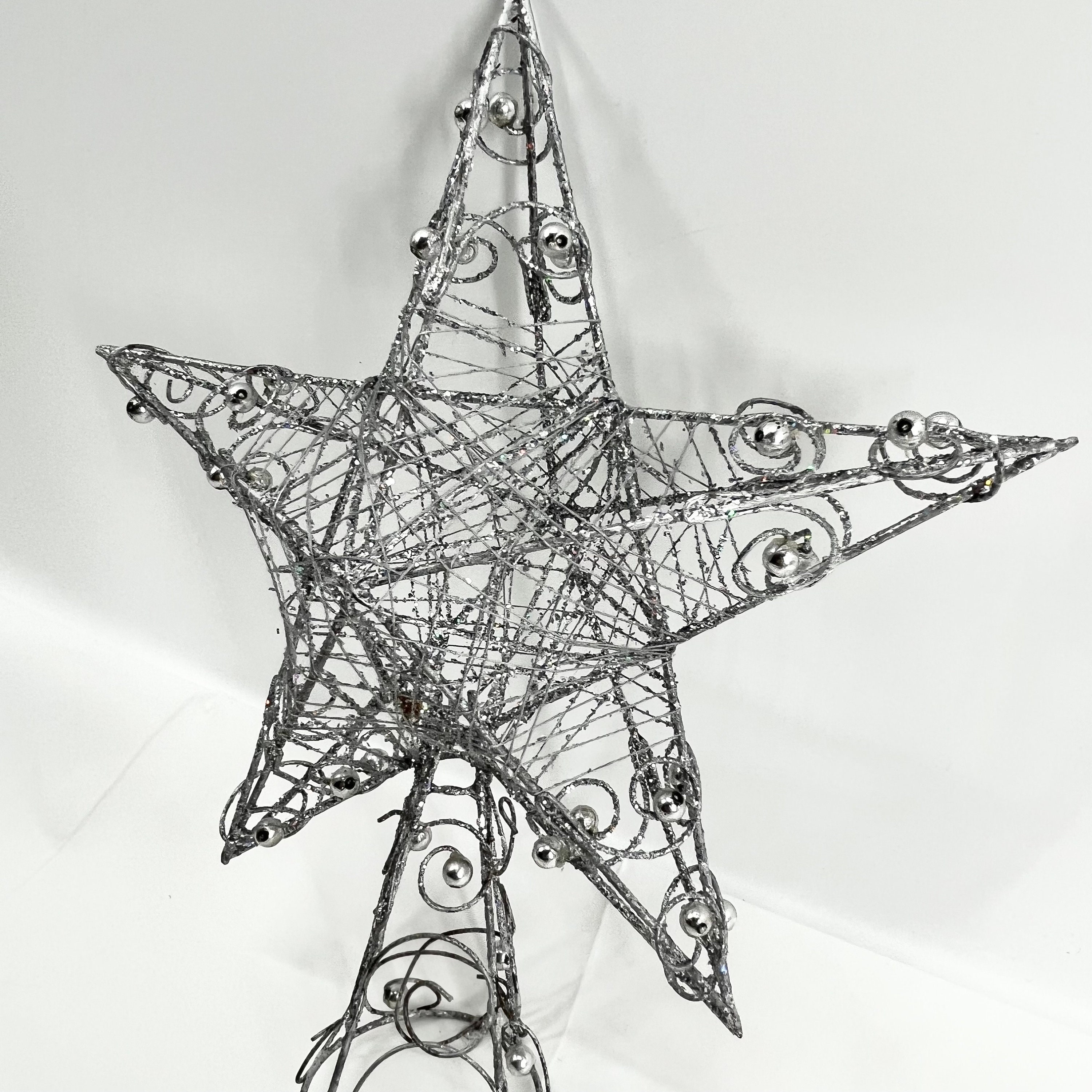 Wire Tree Topper Star Thin Wire With Star Inlay Bold but Delicate Tree ...
