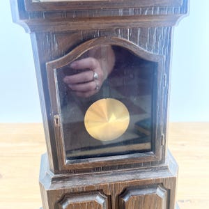 Vintage Tempus Fugit 1970’s Miniature Electronic Grandfather Clock ...