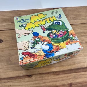 Mr. Mouth Frog Game Battery Operated Board Game Perfect for Even Young ...