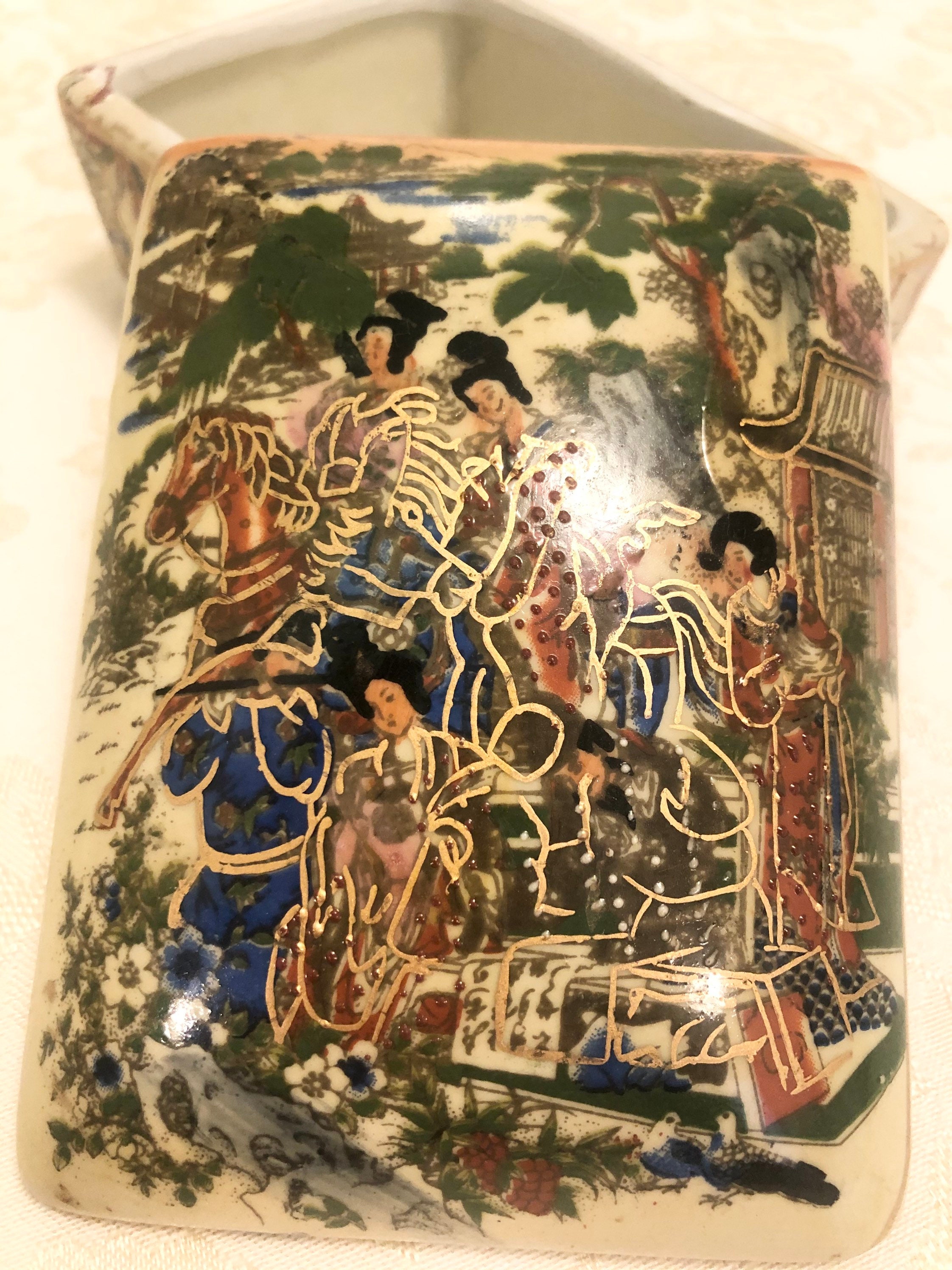 Japanese Box Porcelain Jewelry Storage Japan Jewelry Box. | Etsy