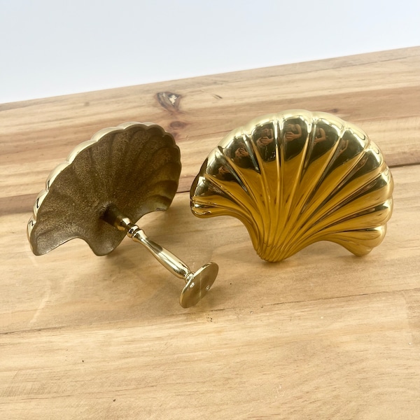 Brass Curtain Pull - Etsy