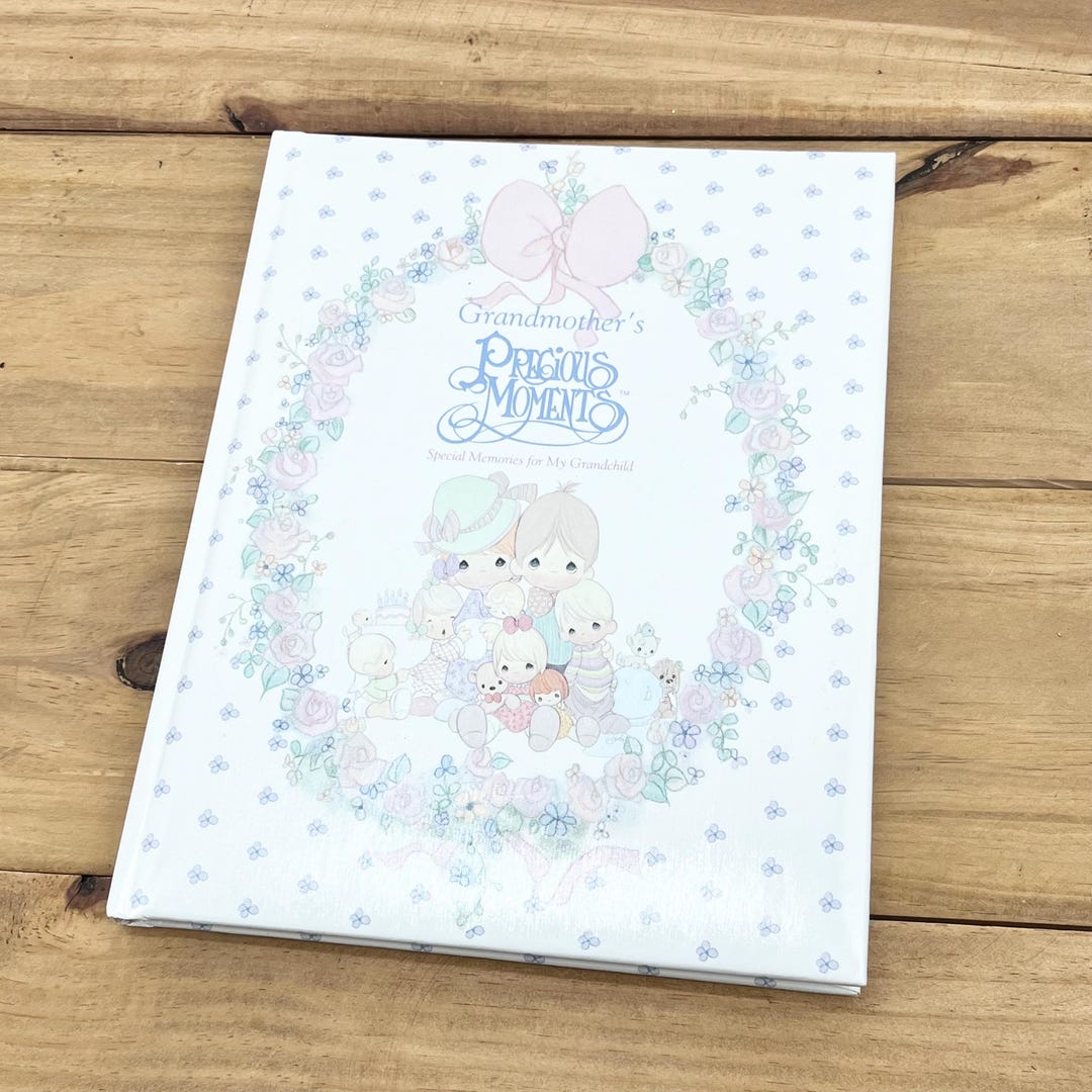 Vintage Baby Book Precious Moments Baby Book Grandmother Special ...