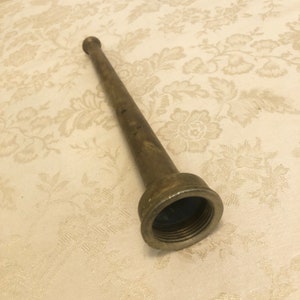 Antique Brass Hose Attachment 1 Foot Fire Hose Attachment Knick Knack ...