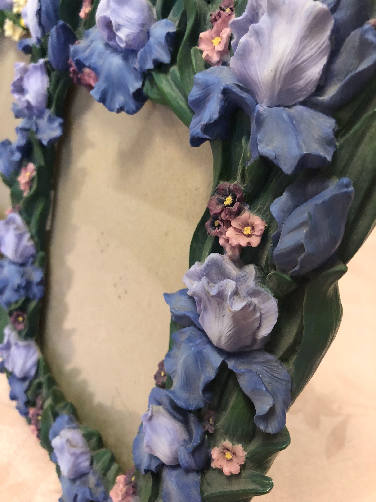 Vintage Floral Frame Set of Two Lovely Bold Frames Set of - Etsy