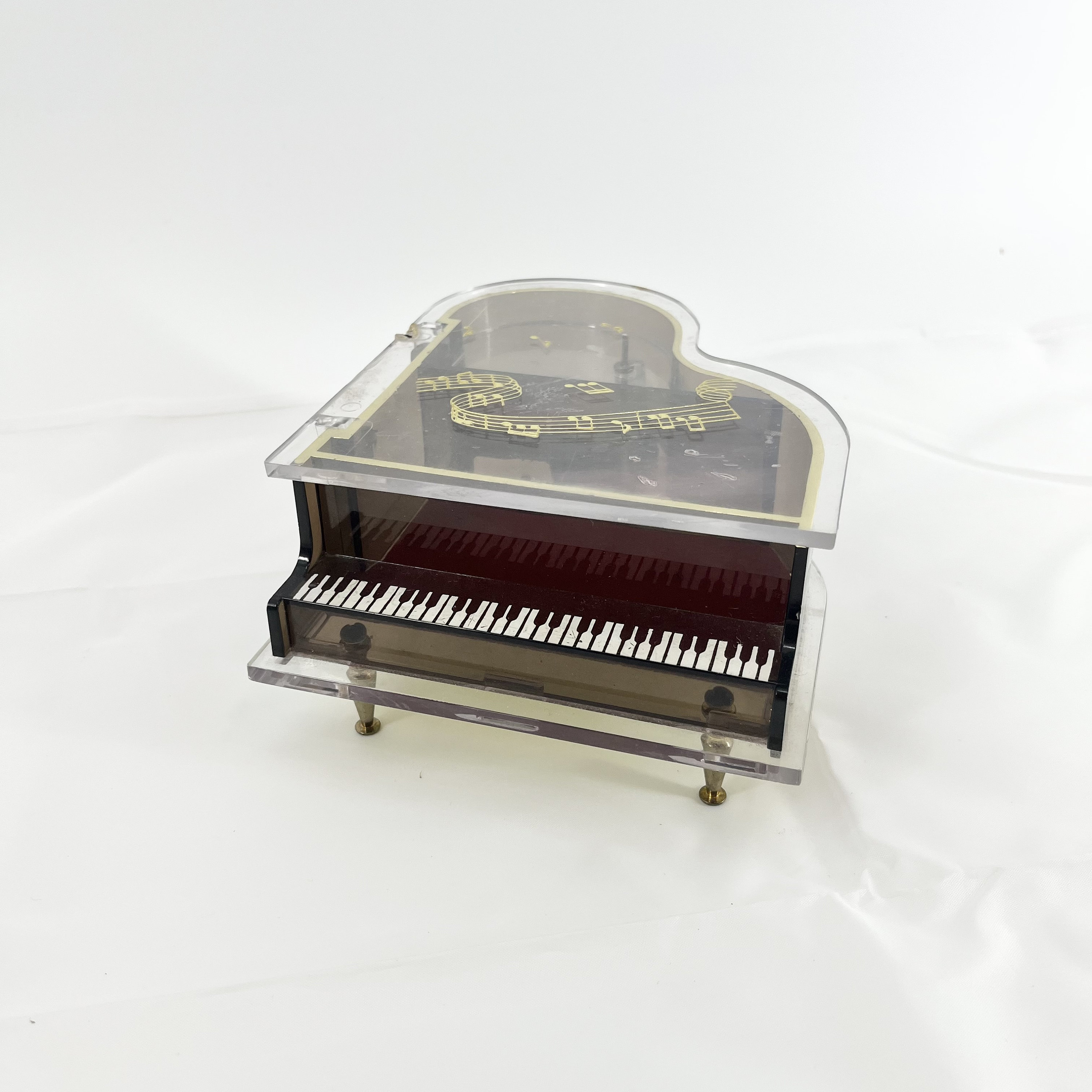 Piano Music Box Plays My Way Piano Top Box Piano Holding A Music Box in ...