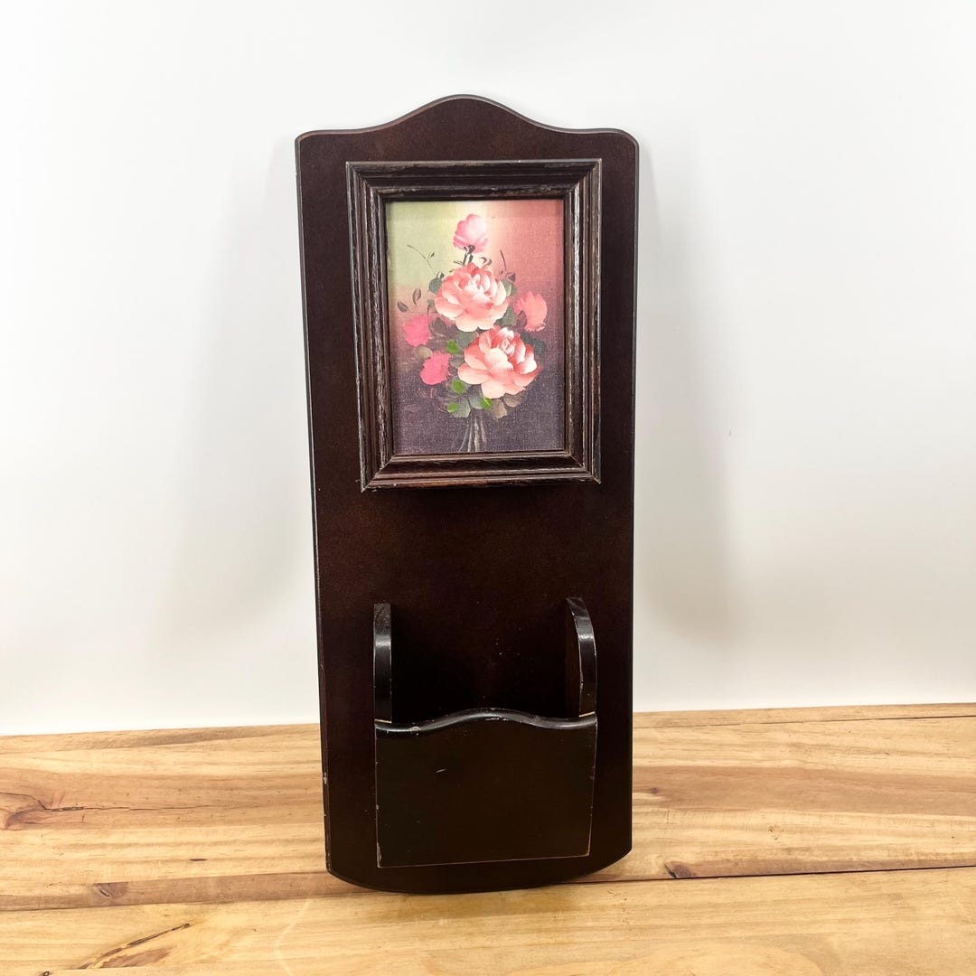 Vintage Key Cabinet Key Shelving Storage Rack Key Display Key Organizer ...