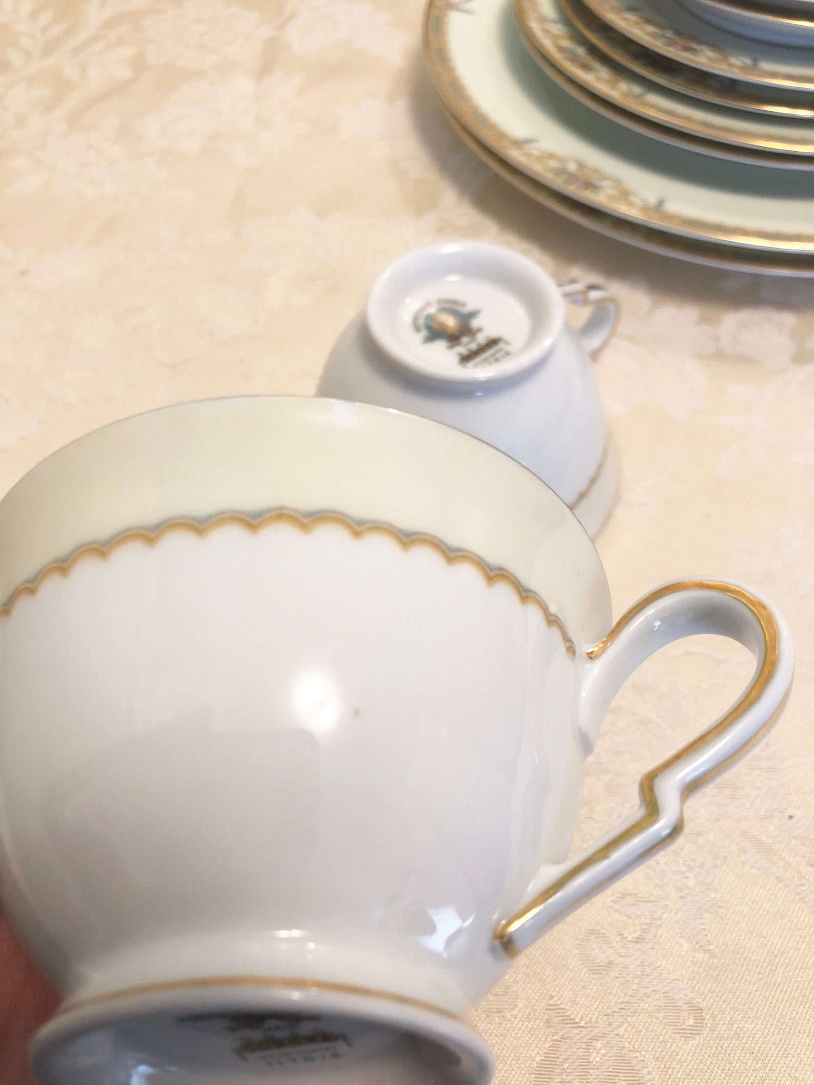 Noritake Japan Dinner Plates Noritake Retired Discontinued 10 Inch ...