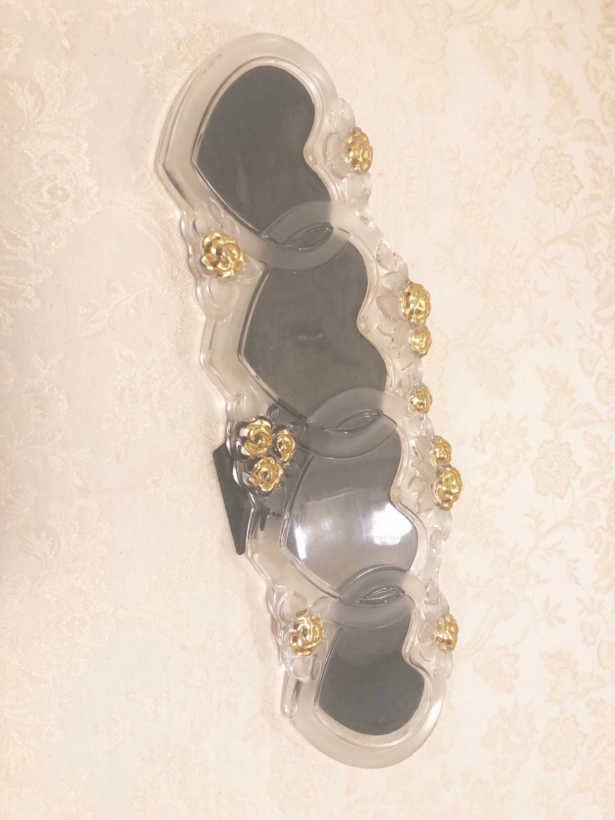 70s Glass High Quality Photo Frame Vintage Wedding Frame Glass Frame ...