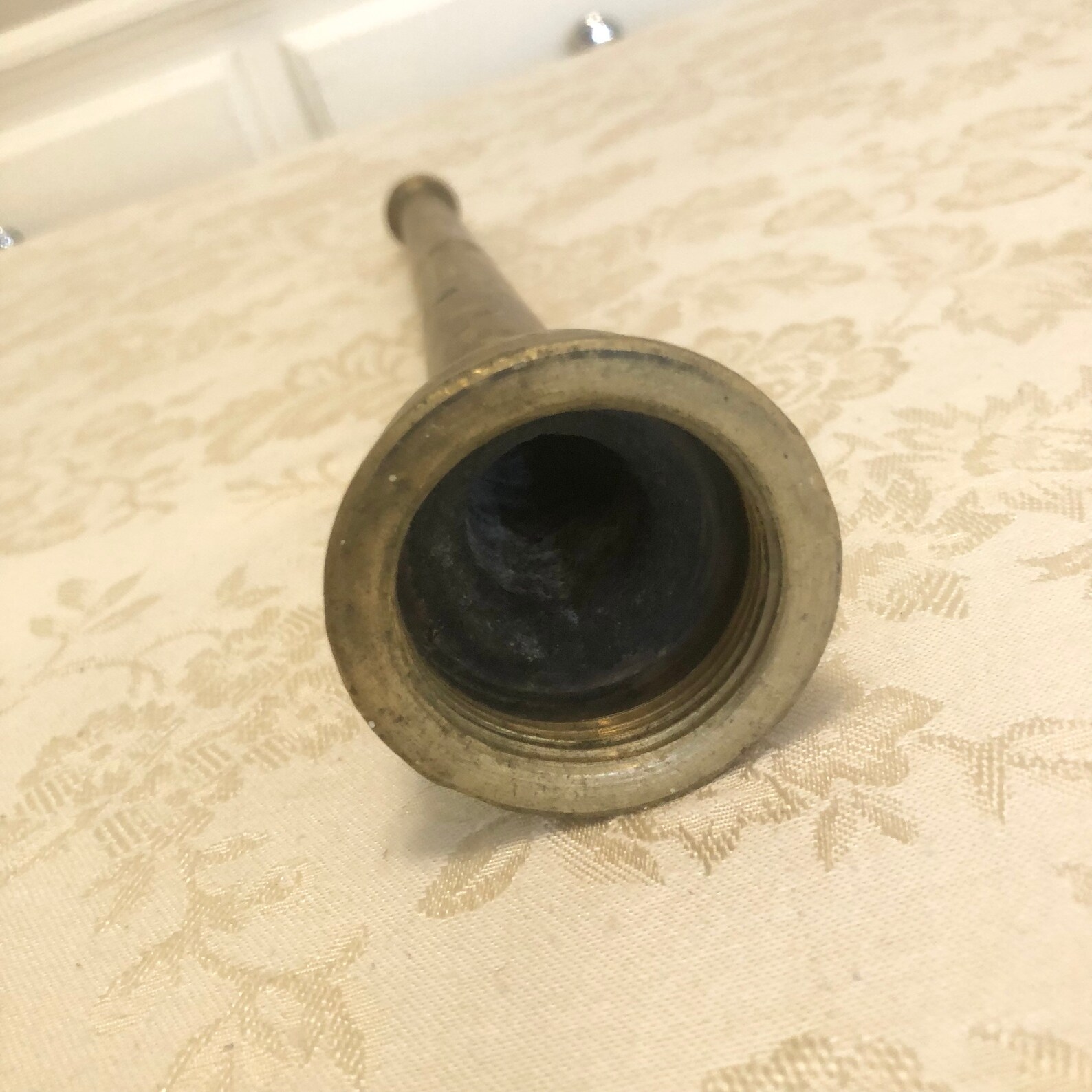 Antique Brass Hose Attachment 1 Foot Fire Hose Attachment Knick Knack ...