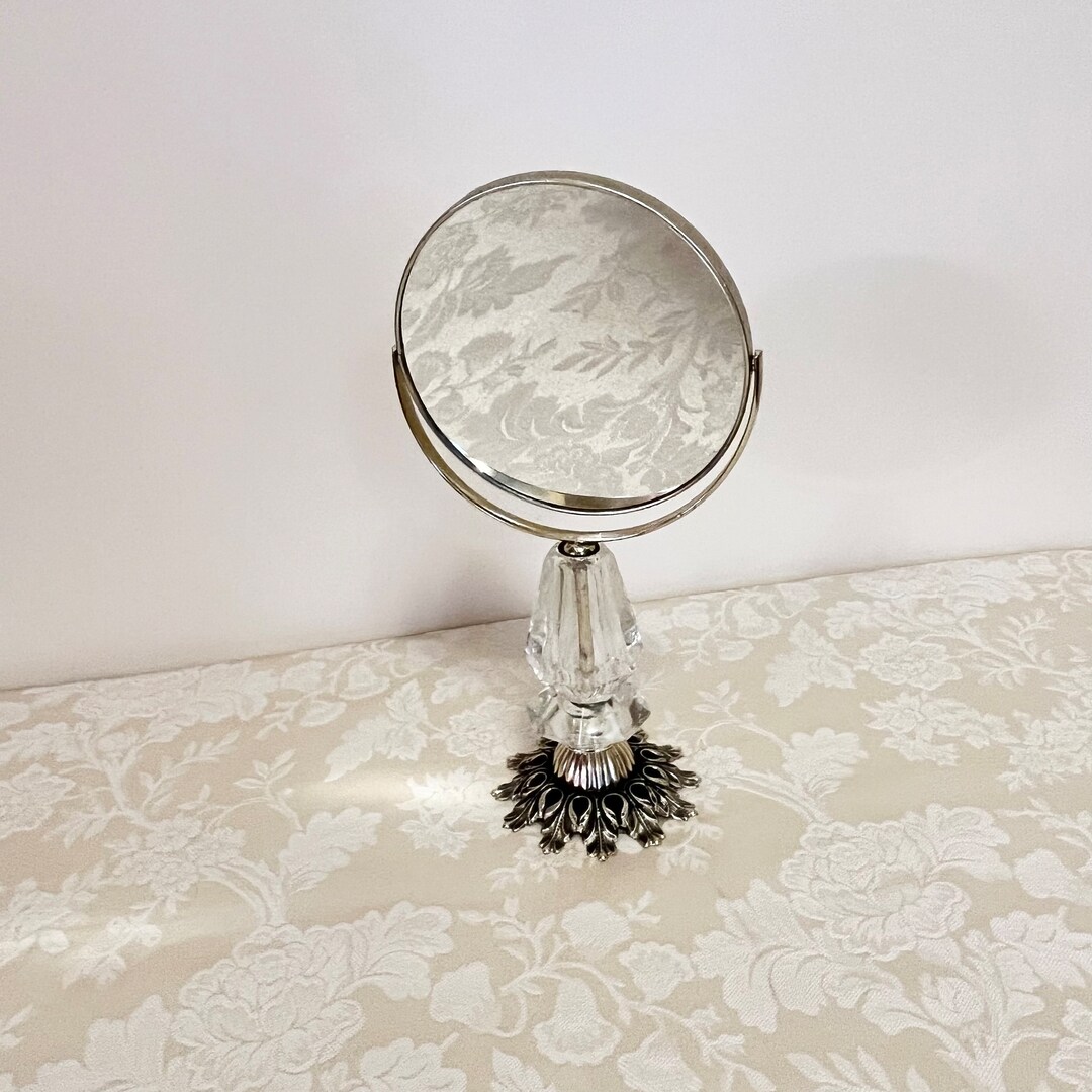 Vanity Mirror Beautiful Detailed Edges Bathroom Decor Antiqued Mirror ...