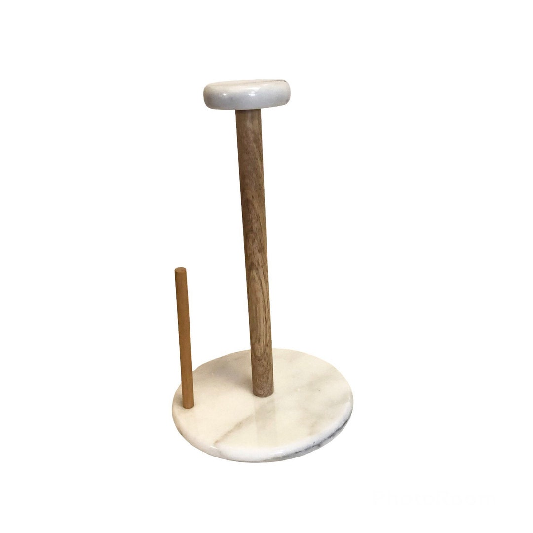 Vintage Solid Marble Table and Base Paper Towel Kitchen Counter Paper ...