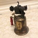 Antique Hand Torch Aged Metal With Original Top Fittings One Piece Aged ...