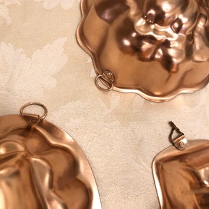 50s Pink Aluminum Kitchen Copper Mold Seafood Kitchen Decor Fish and ...