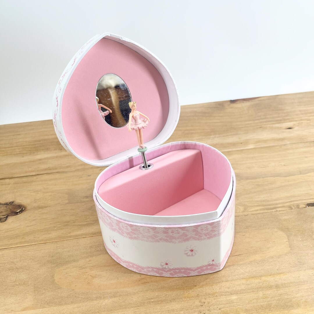 Vintage Kids Music Box Jewelry Box Jewelry Storage Musical Jewelry Box ...