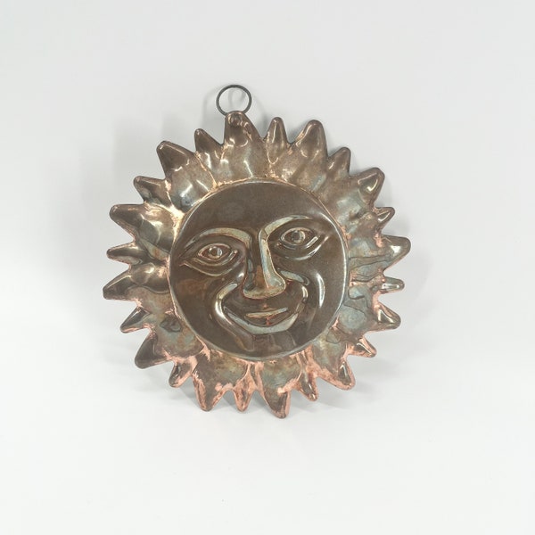 Copper Sun Wall Art - Etsy