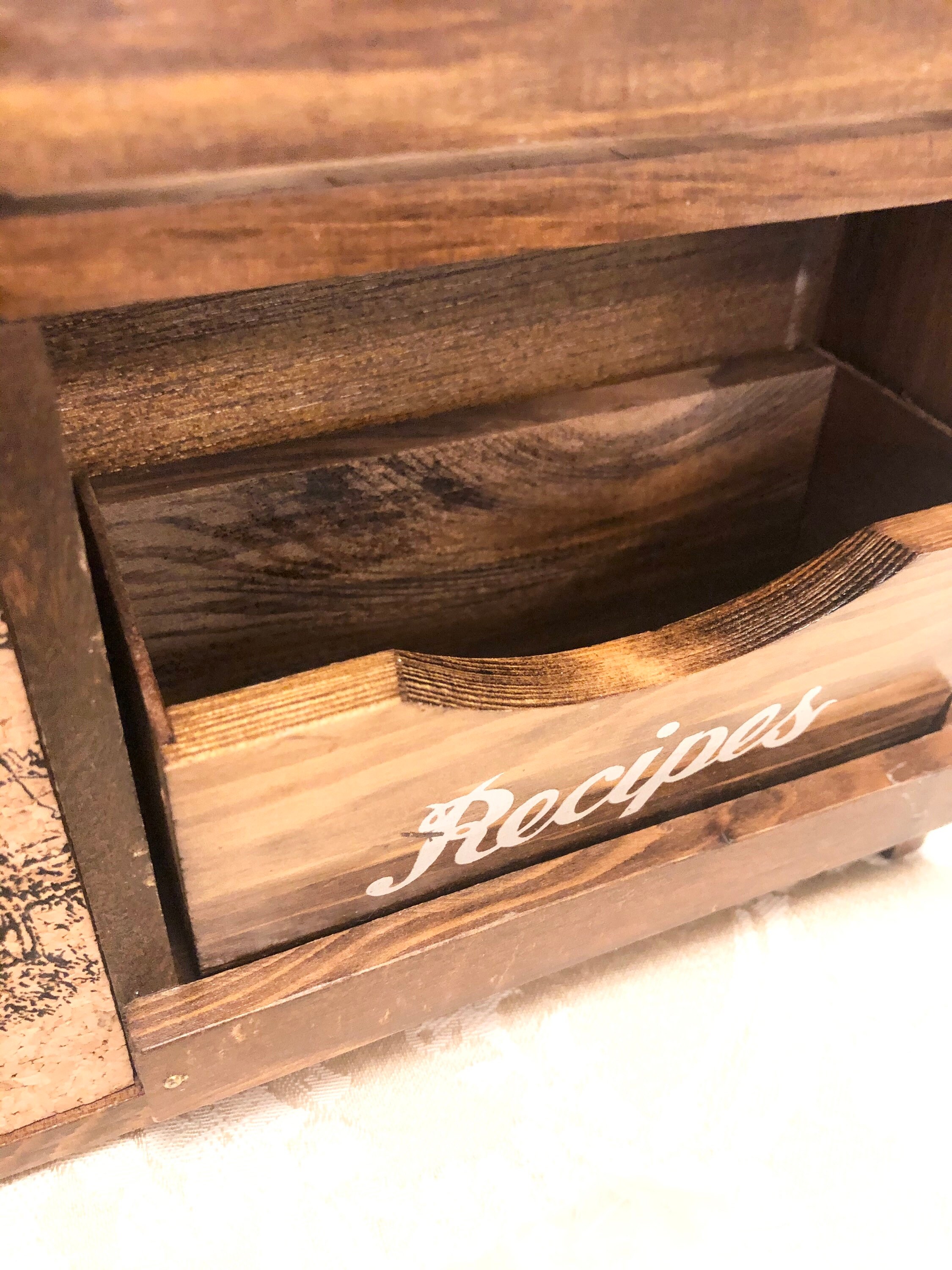 Minimalist Wooden Multi Purpose Kitchen Organizer Spice Jars | Etsy