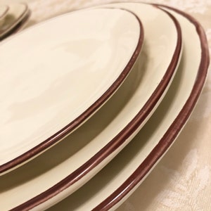 Made in Italy Pasta Roma Dinner Bowls Deep Dish Pasta Serving Dinner ...
