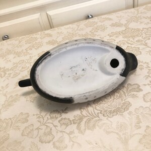 Vintage Solid Clay Duck Pottery or Ceramic Clay Vintage Mallard Duck ...