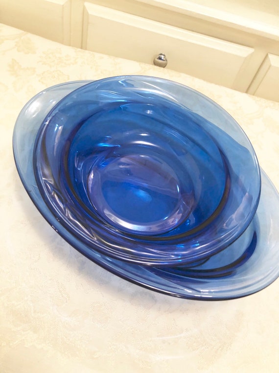 Deep Dish Glass Bowl - Glass Designs