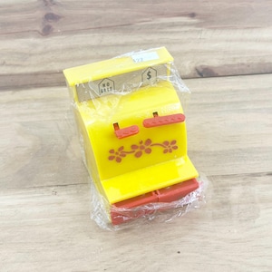 Mid Century Red Cash Register Salt and Pepper With Sugar Jar 60s Table ...