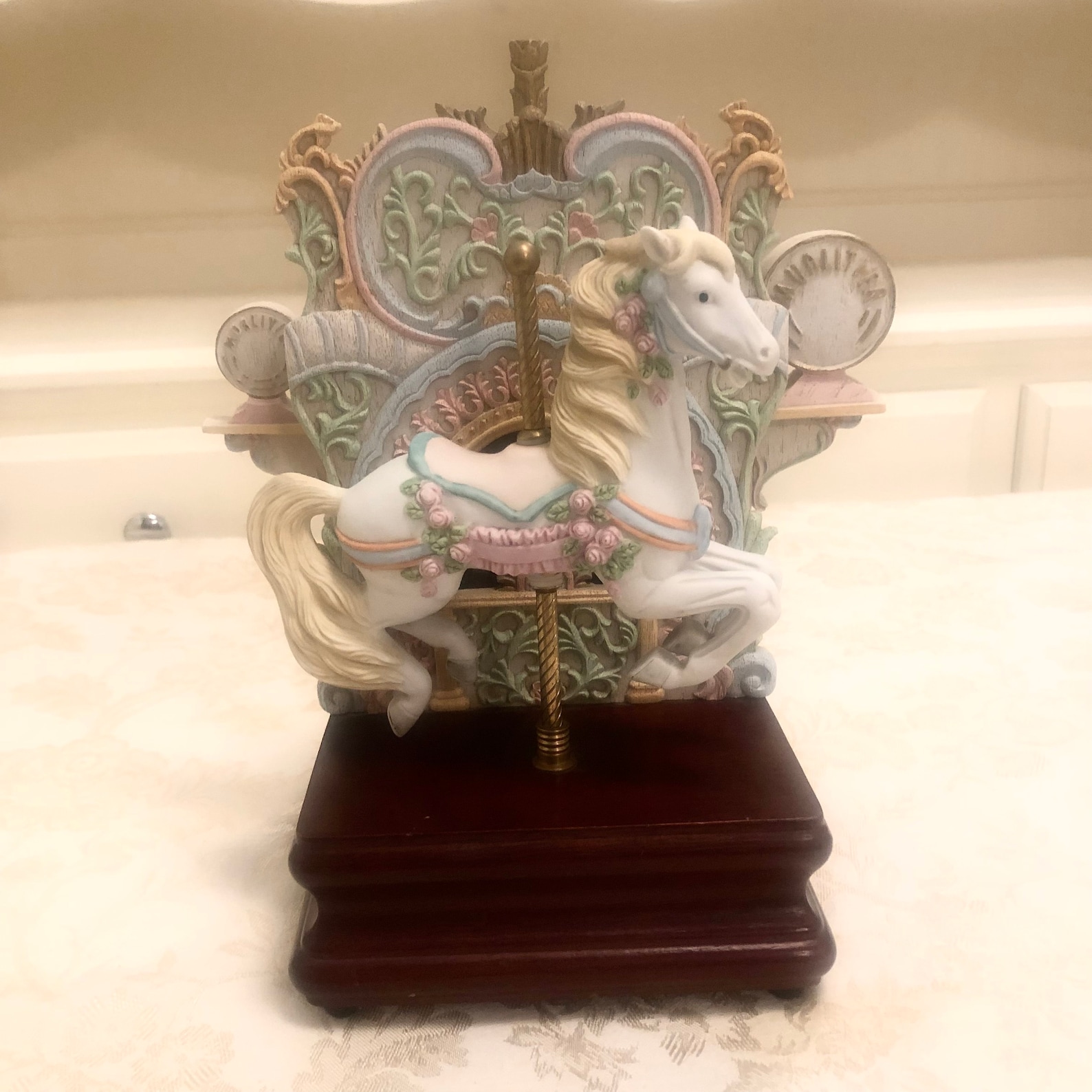 Carousel Music Box With Horse Carousel Music Box Unique Horse | Etsy