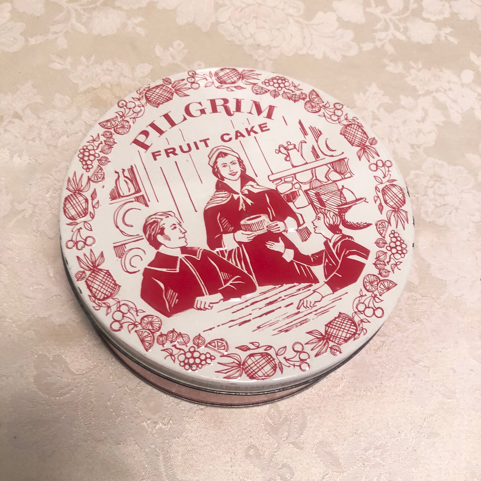 Rare Pilgrim Fruit Cake Tin Cake Reusable Homemade Bunte Cake - Etsy