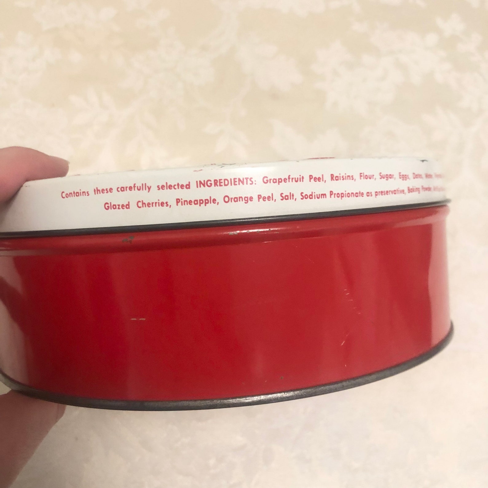 Rare Pilgrim Fruit Cake Tin Cake Reusable Homemade Bunte Cake Food ...
