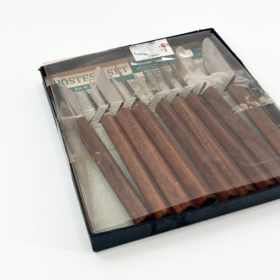 Spreader and Fork Set for Canapes Small Hors D'oeuvres - Etsy