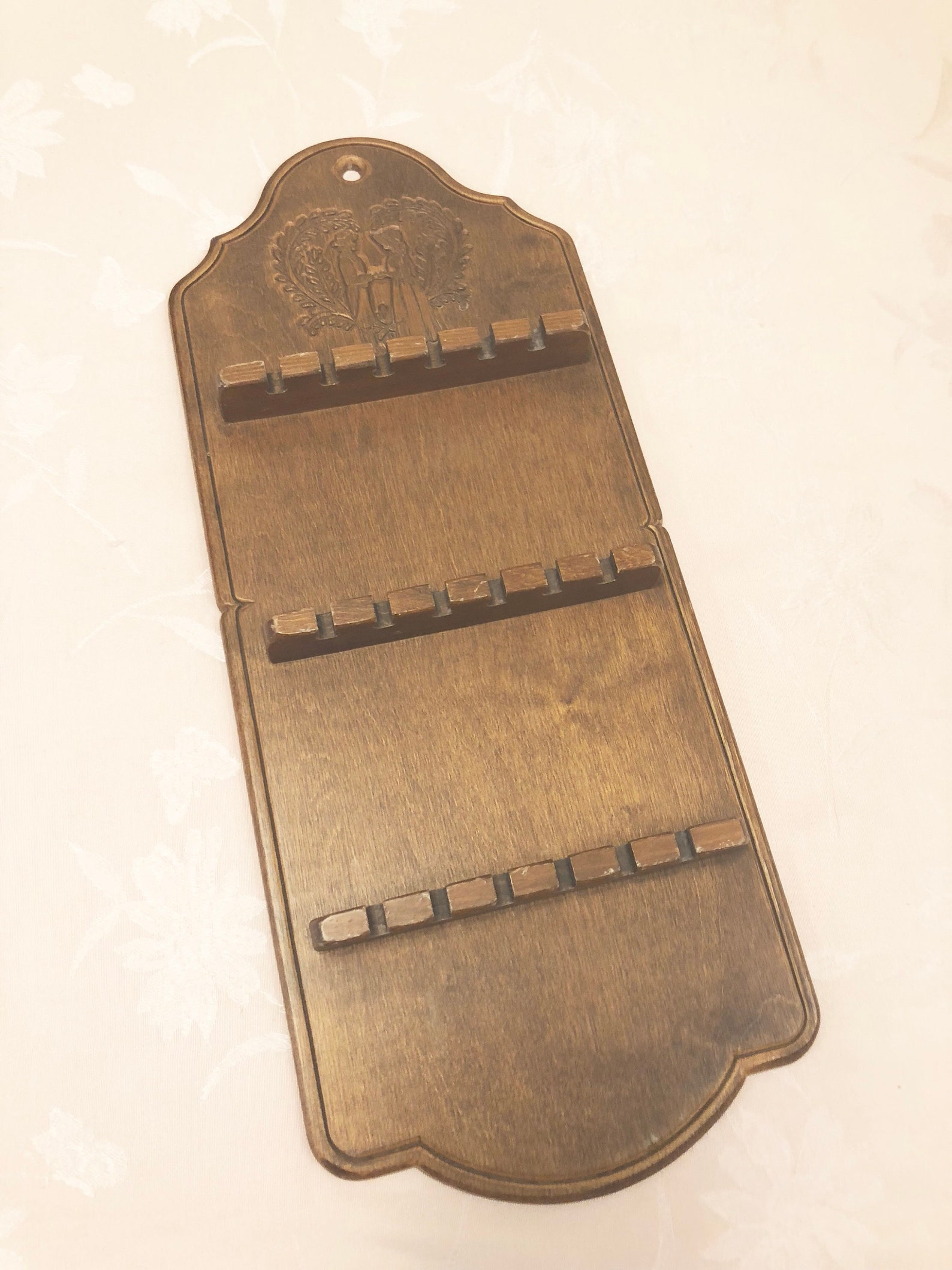 60s Spoon Collection Shelf Display Unique Rack Holds 18 Spoons - Etsy