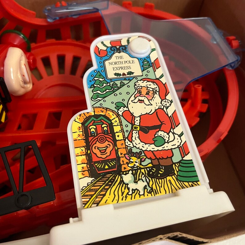 Vintage the North Pole Express Christmas Train Christmas Train - Etsy