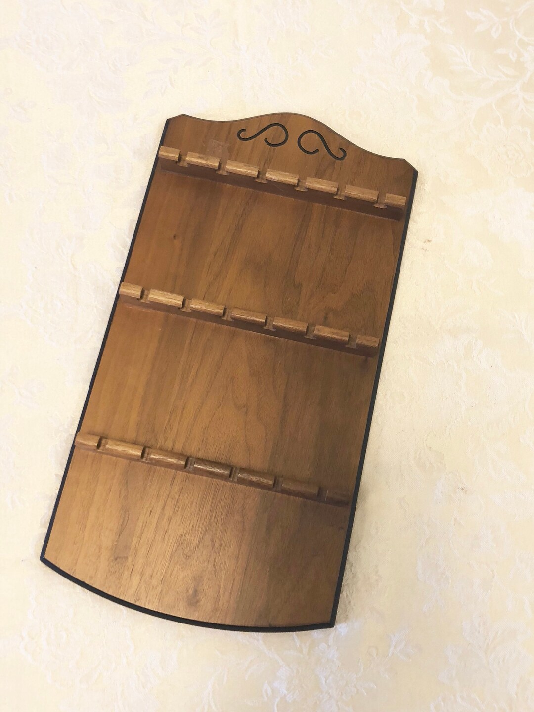 Spoon Rack Collection Shelf Display Unique Rack Holds 18 Spoons ...