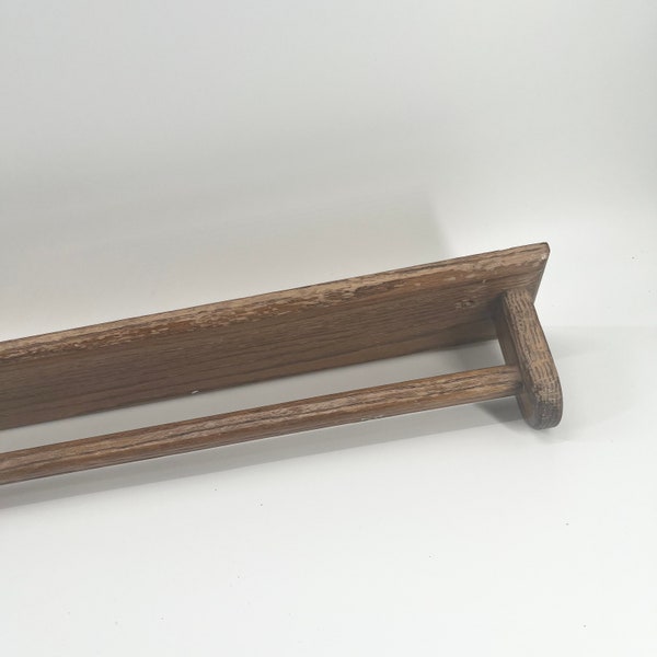 Solid Oak Quilt Rack - Etsy