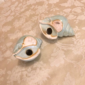 Vintage Pottery Sea Shells Reef Pottery Swirl Seashells Matching ...