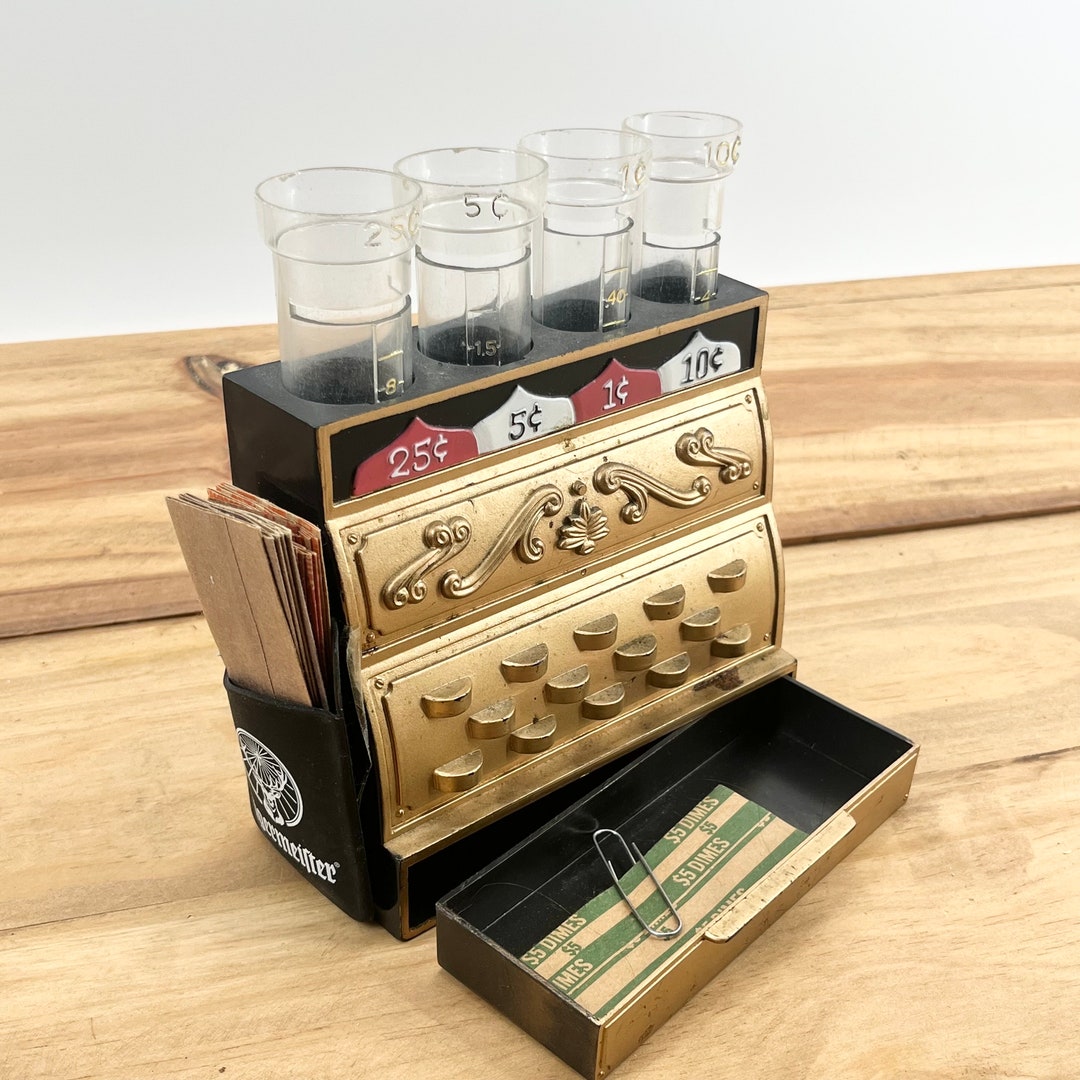 Vintage Coin Counter Money Organizer Bank My First Bank Learn to Count ...