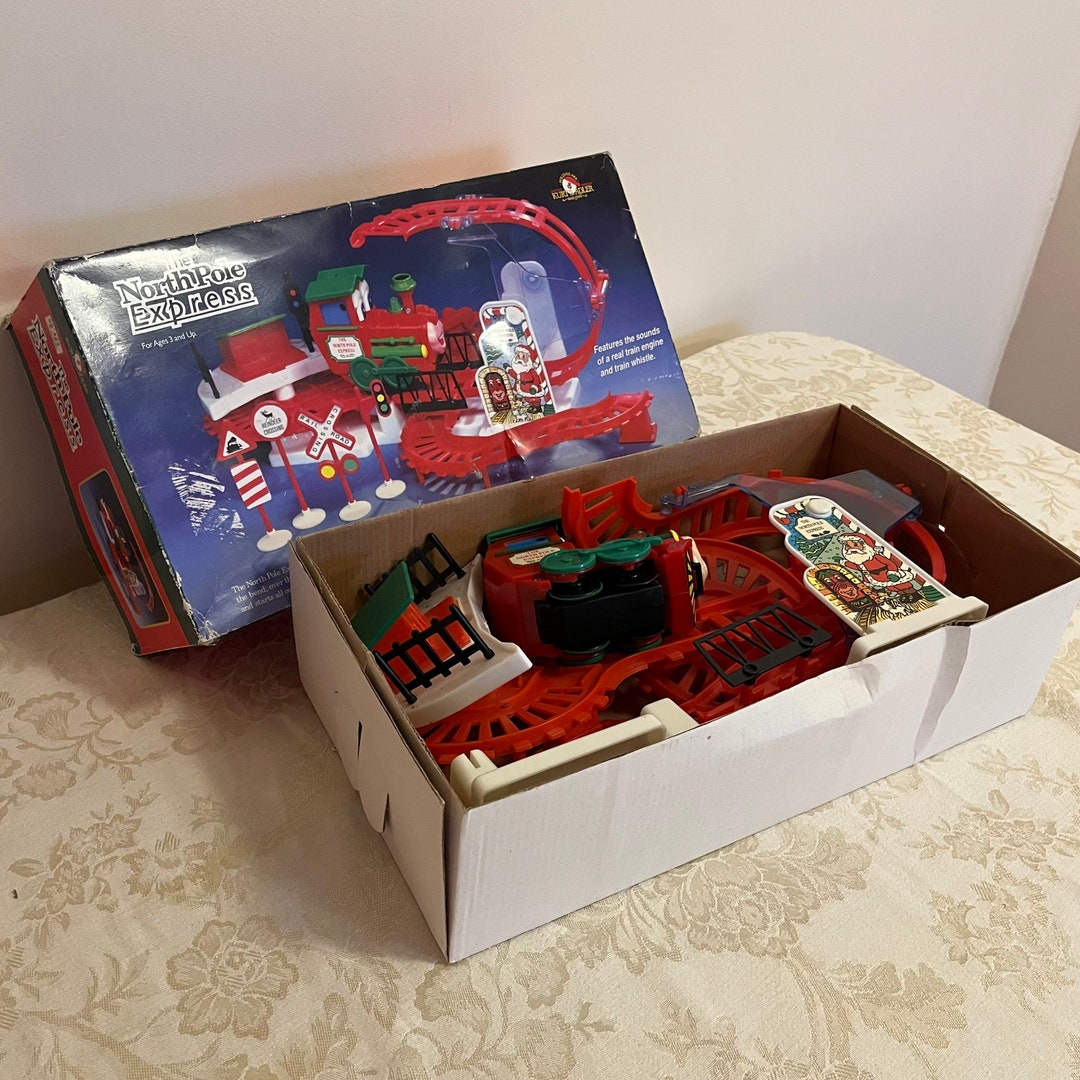 Vintage the North Pole Express Christmas Train Christmas Train ...