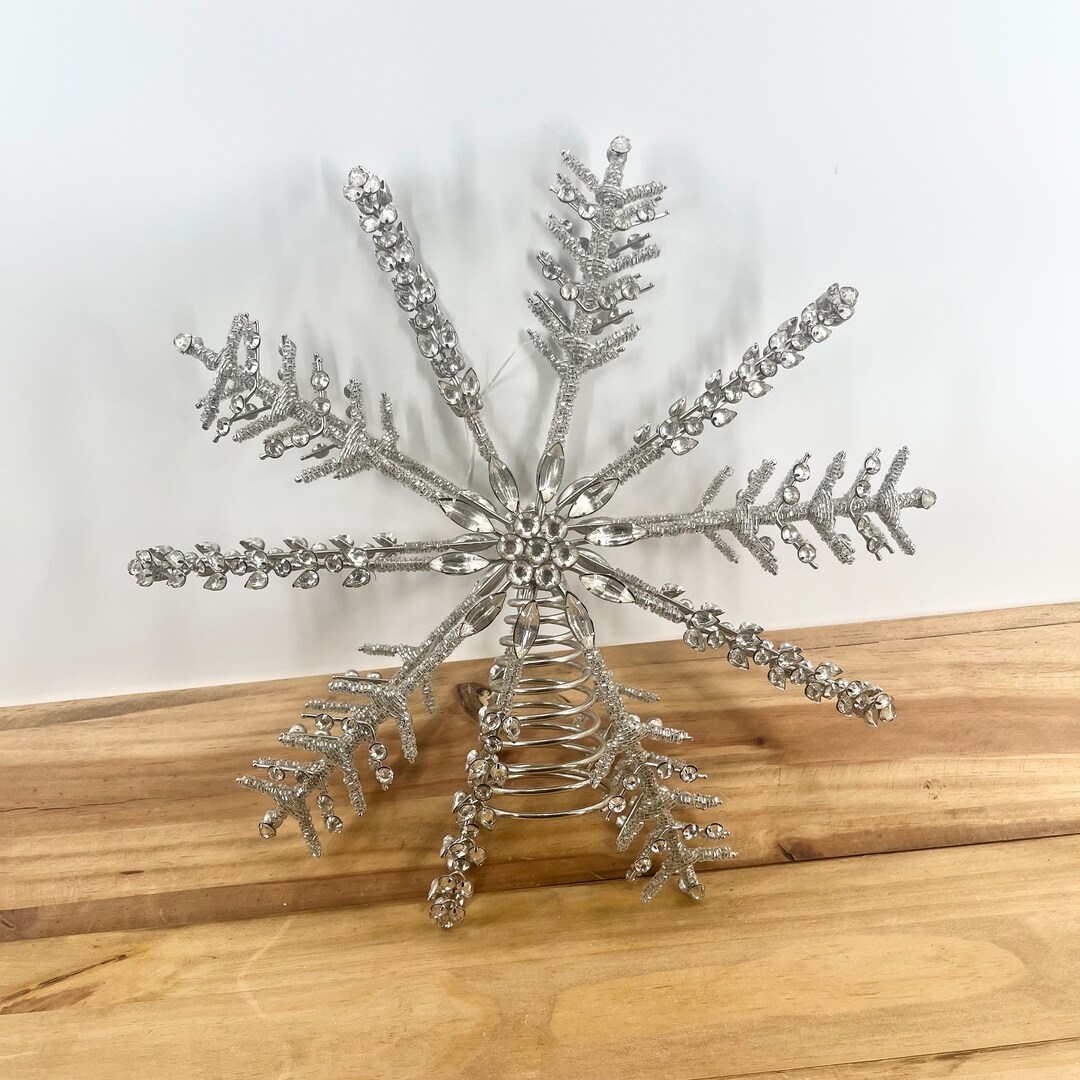 Huge Tree Topper Star Thick Wire Bold but Simple Tree Topper Accent ...
