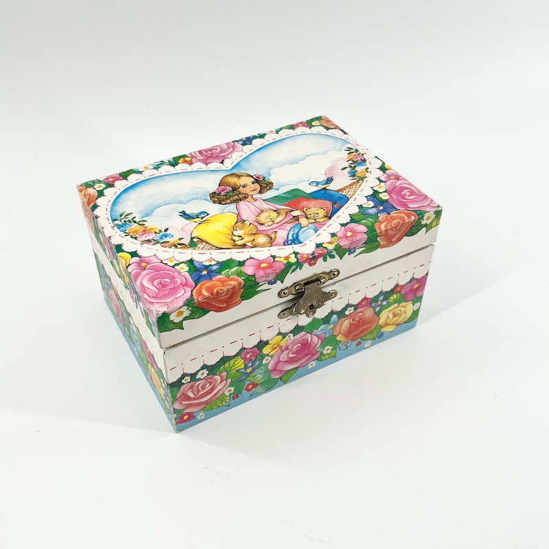 Vintage Dancing Ballerina Music Box - Etsy