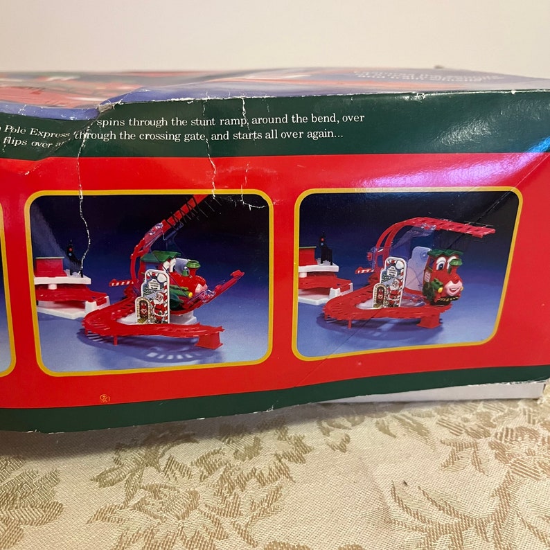 Vintage the North Pole Express Christmas Train Christmas Train - Etsy