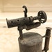Antique Hand Torch Aged Metal With Original Top Fittings One Piece Aged ...