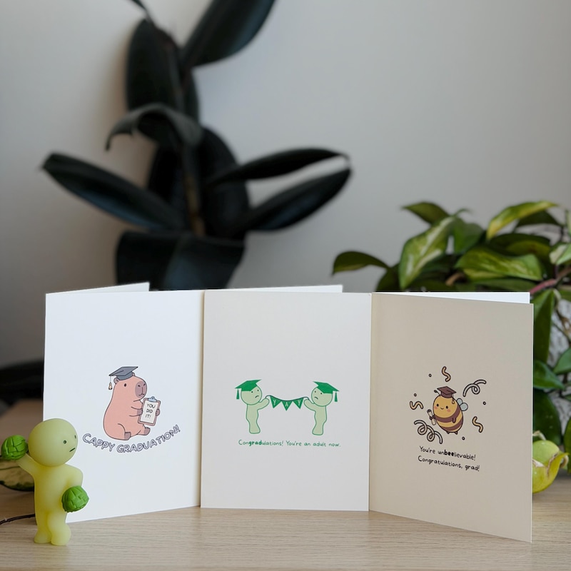 Smiski Graduation - Etsy