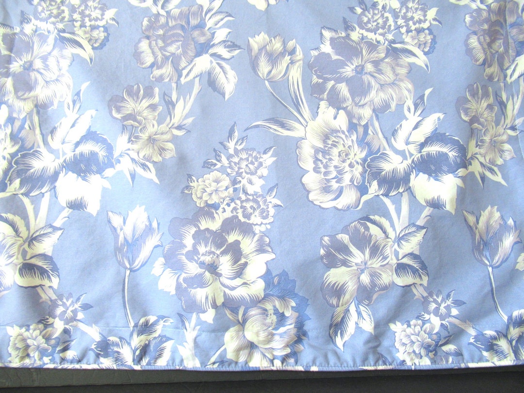 Ralph Lauren Blue Floral Std Sham, 100% Cotton, Floral Sham, French ...
